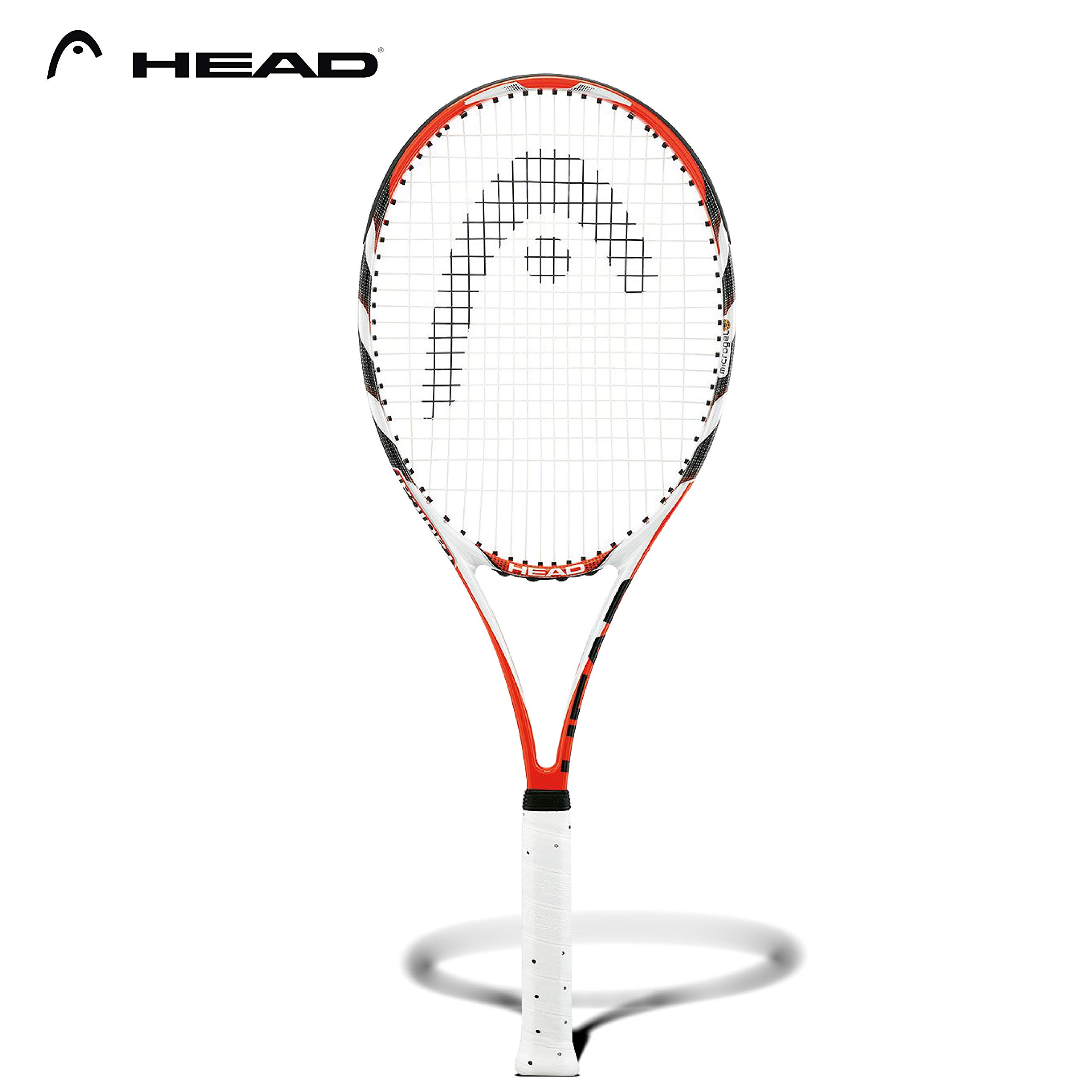 Head MicroGel Radical MP Tennis Racquet - Pre-Strung 27 Inch Intermediate Adult Racket - 4 3/8 Grip