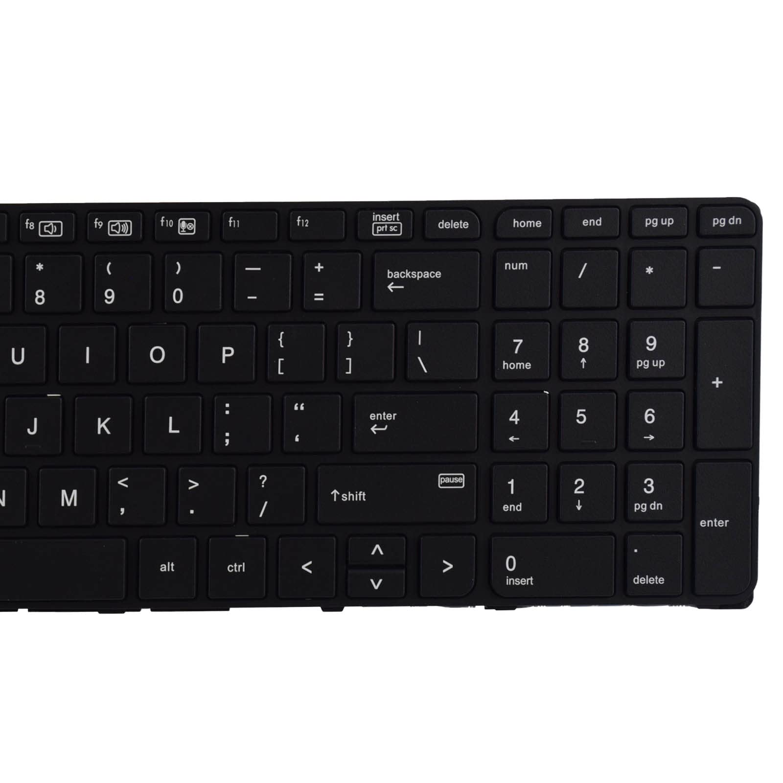 SUNMALL Replacement Keyboard Compatible with HP ProBook 450 G3 455 G3 470 G3 650 G2 655 G2 450 G4 455 G4 470 G4 HSTNN-Q95C with Backlight No Pointer
