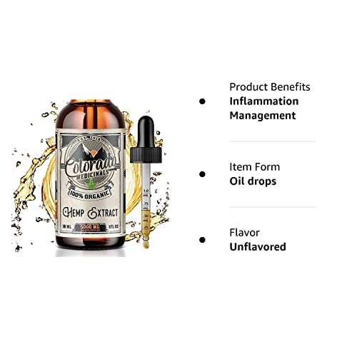 Hemp Oil 5000MG