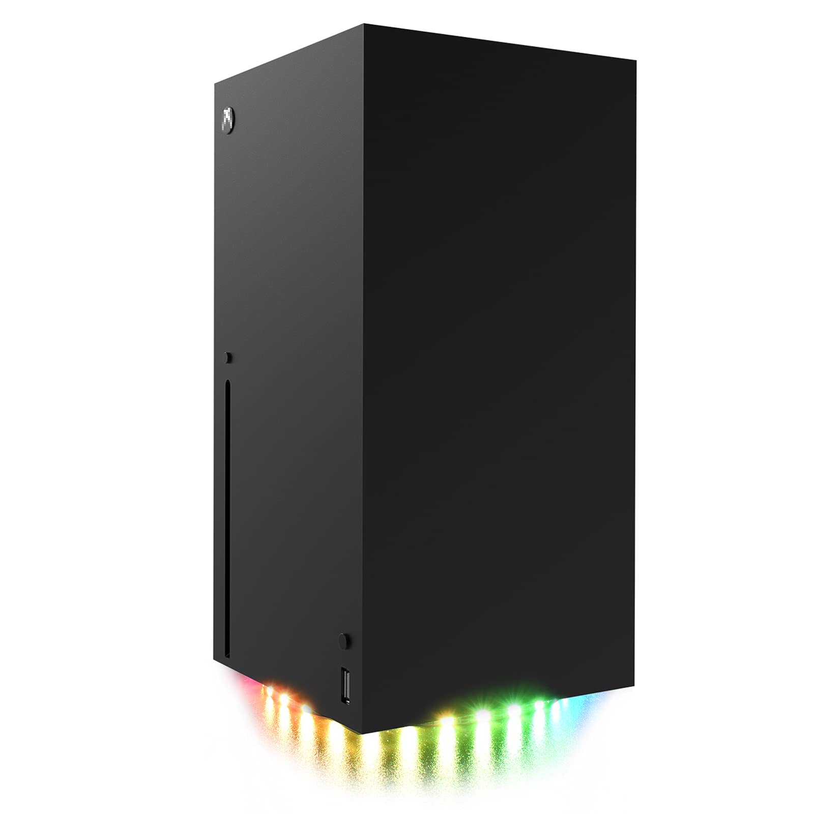 LED Light for Xbox Series X, RGB Light Strip DIY Decoration for Xbox Series X Console with 5050 LED Lights Flexible Lights Strips for Xbox Series X with IR Remote