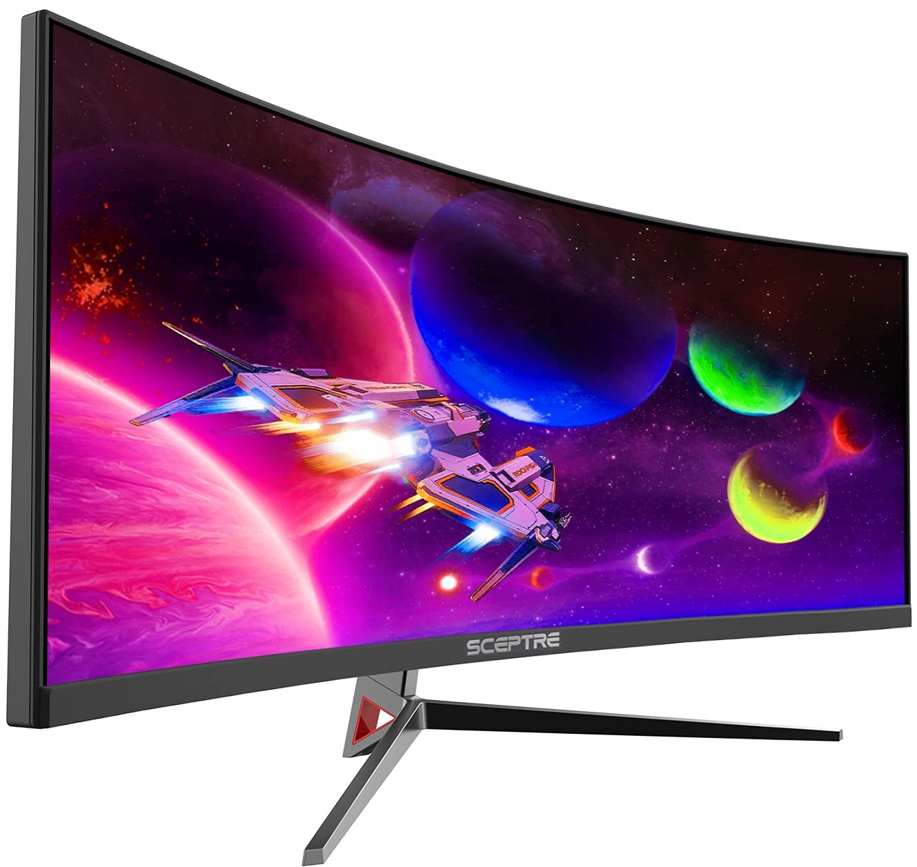 Skytech Gaming Archangel 3.0 Gaming PC Desktop with Sceptre 30-inch Curved Gaming Monitor