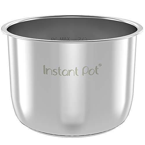 Instant Pot Stainless Steel Inner Cooking Pot 8-Qt, Polished Surface, Rice Cooker, Stainless Steel Cooking Pot