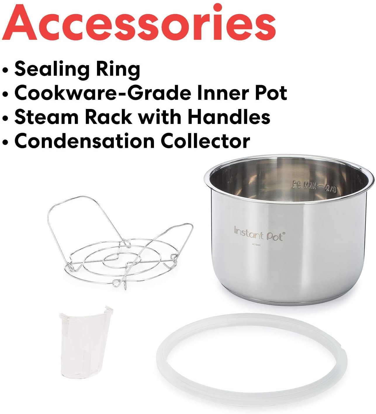 Instant Pot Ultra 80 Ultra 8 Qt 10-in-1 Multi- Use Programmable Pressure Cooker, Slow / Rice Cooker, Yogurt / Cake Maker, Egg Cooker, Sauté, and more, Stainless Steel/Black
