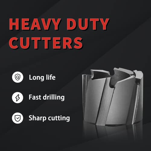 S&F STEAD & FAST Spot Weld Cutter Kit, 7 Cutters, 3/8 Shank, Depth of Cut 1/4, Cutting Diameter 5/16-3/4