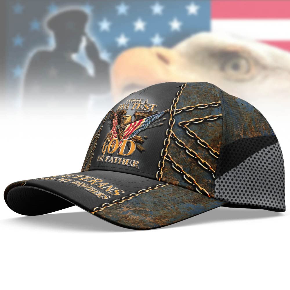 N NAMESISS All Over Printed Cap, God Cap, Religious Cap, Christian Cap, Gift for Dad, Dad Cap, Veteran Cap, Military Cap, Remember Veteran Cap, Soldier Cap