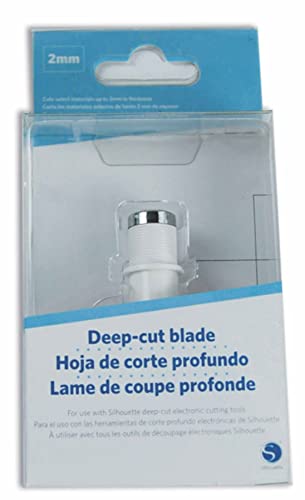 Silhouette America SILH DEEP Cameo 3 Blade, White