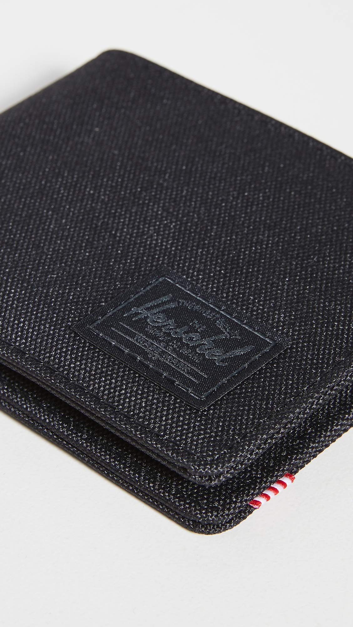 Herschel unisex adult Roy Rfid Bi Fold Wallet, black, One Size US