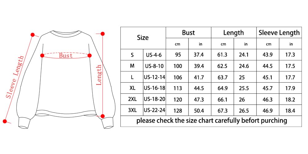 JINKESI Women Long Sleeve Tops Color Block Sweatshirts Round Neck Loose Tunic Top Black-Large