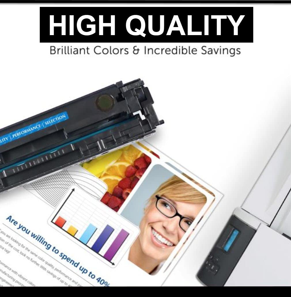 Inksters of America Remanufactured High Yield Black Toner Cartridge (Reused OEM Chip) for HP 206X (W2110X)