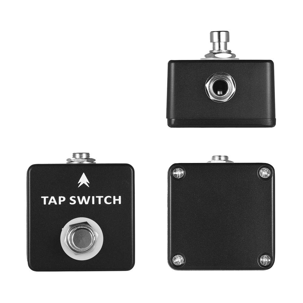Lerodite Guitar Footswitch Pedal TAP SWITCH PEDAL Normally Open Momentary Footswitch