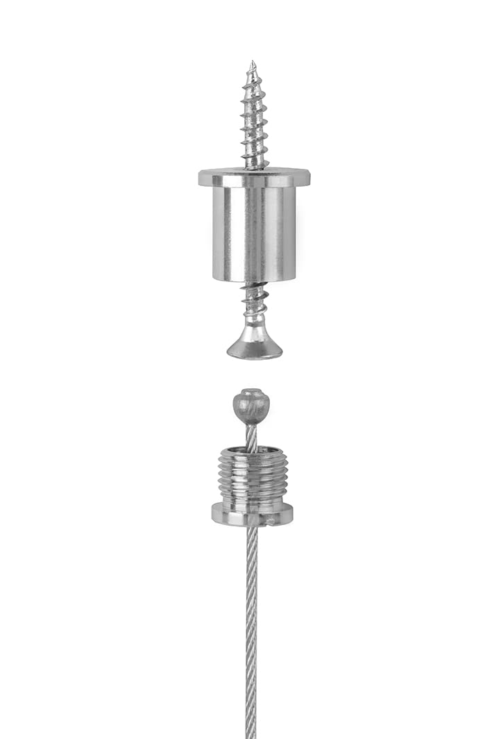 STAS suspension set with safety hook and ceiling mount (Pack of 2x)