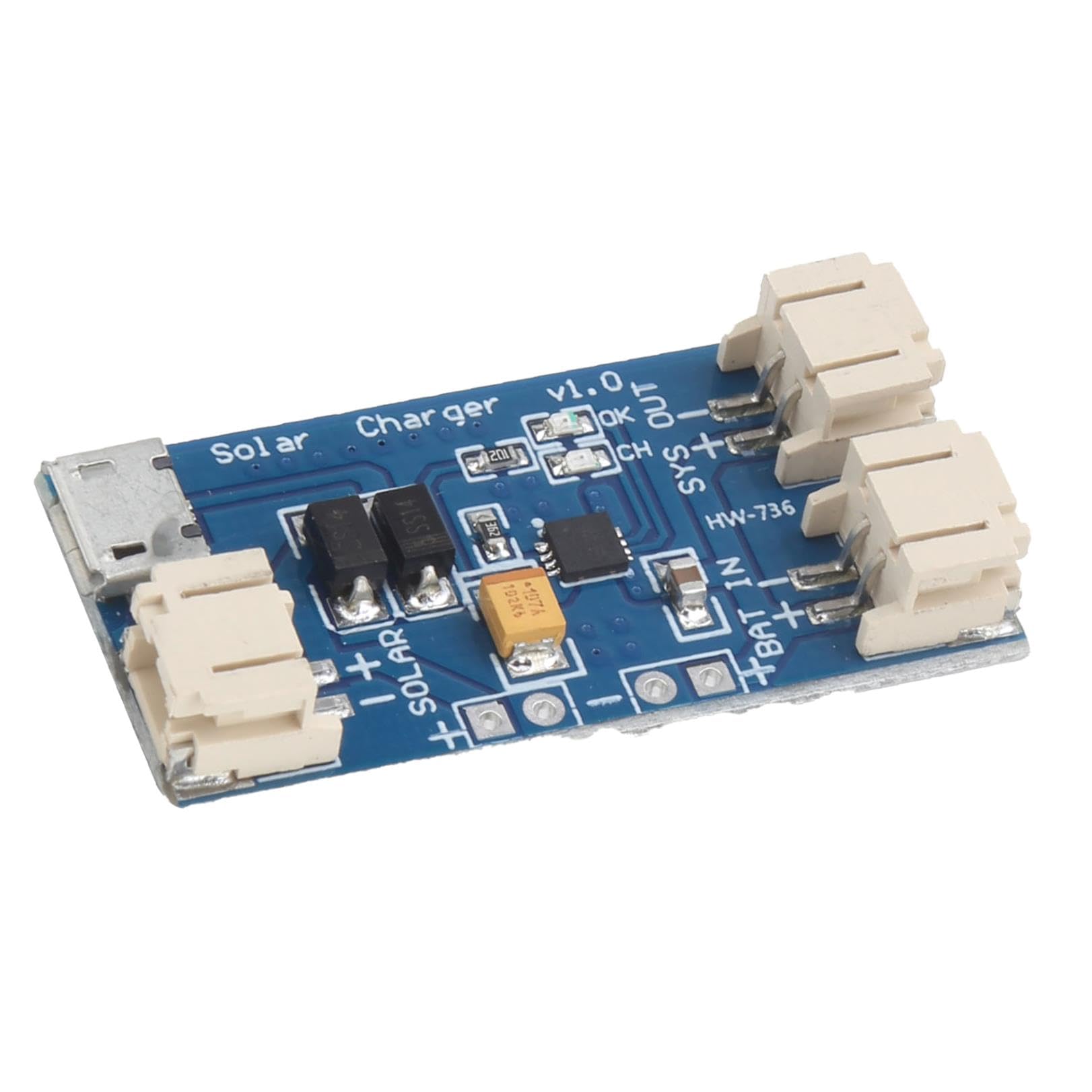 Introducing The Solar Charger Board & Charging Module - Compact USB Charging Module CN3065 for Solar Power Bank with 500mA Output 50-200 Bytes]