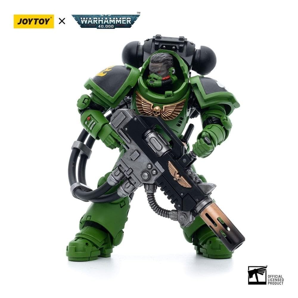 JoyToy Warhammer 40K: Salamanders Assault Intercessors Brother T’Kren 1:18 Scale Figure