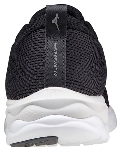 Mizuno Women's Wave Revolt 2 Training Shoe, Black-White, 9
