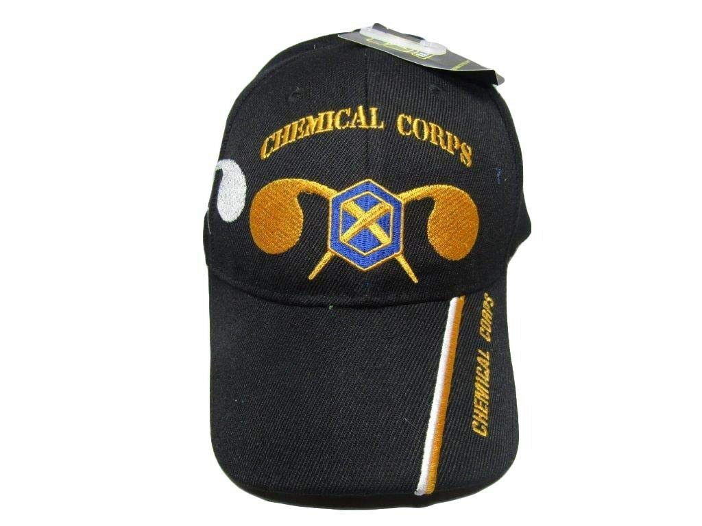 Let it Fly U.S. Army Chemical Corps Shadow Black Embroidered Hat Cap