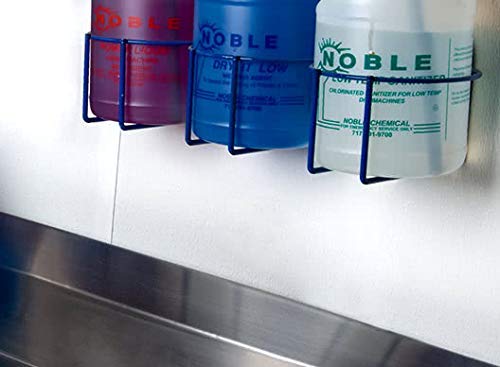 TCD Parts Round One Gallon Jug Storage Rack - Wall Mount - Blue