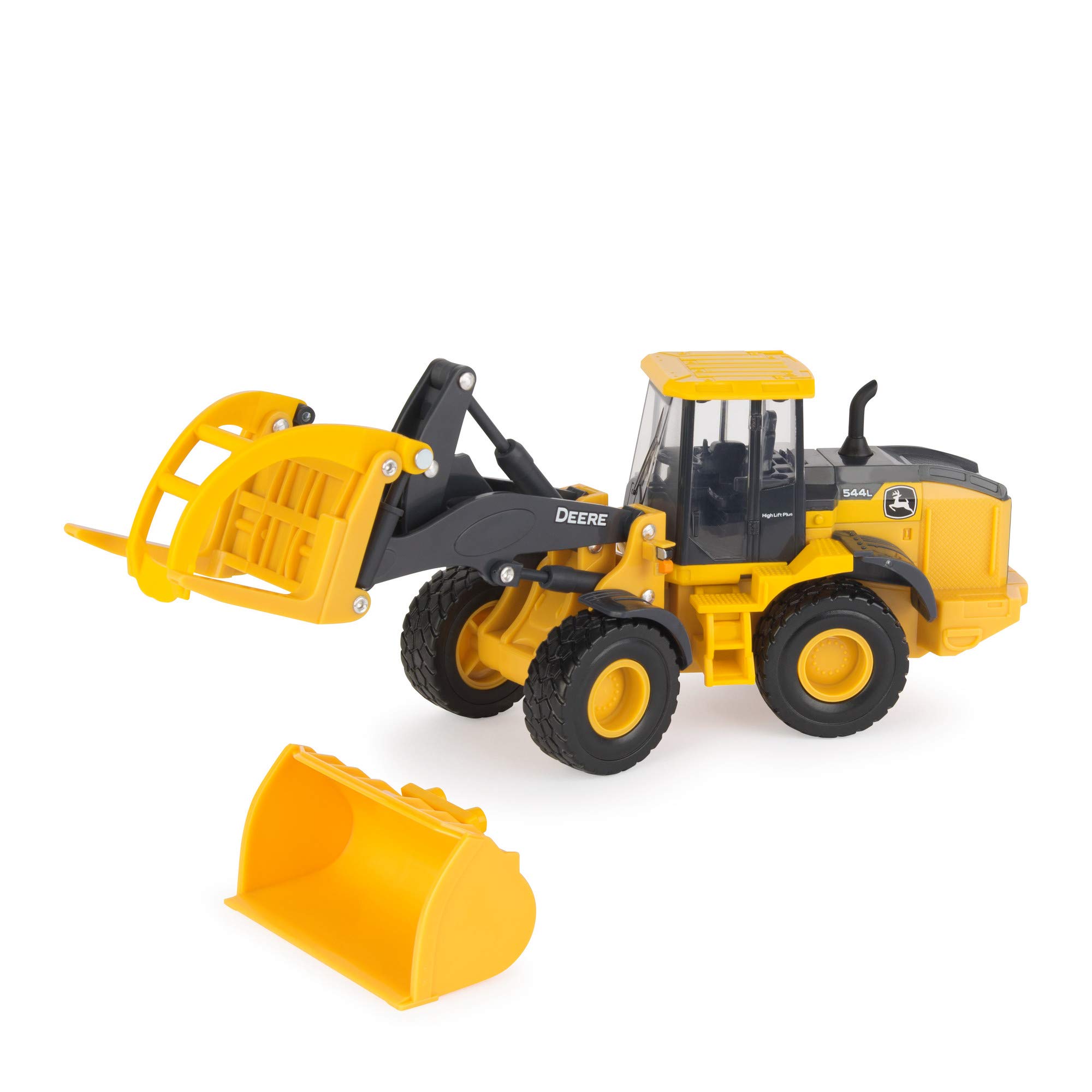 John Deere Tomy Loader Vehicle Toy for Kids, Yellow