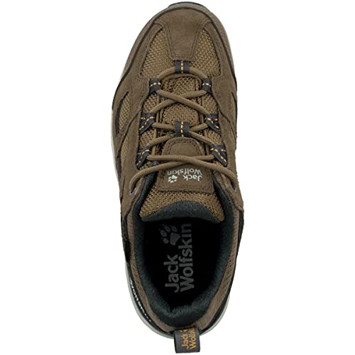 Jack Wolfskin mens Hiking Boot, Brown/Apricot, 6.5 US