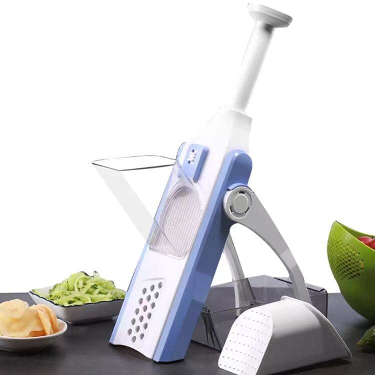 IONAS Slicer | Vegetable Chopper | Mandoline slicer for kitchen | Fries cutter | Potato chopper | Vegetable Chopper Potato | Vegetable Slicer Mandolin | Slicer Vegetable Cutter | Potato Cutter Gray