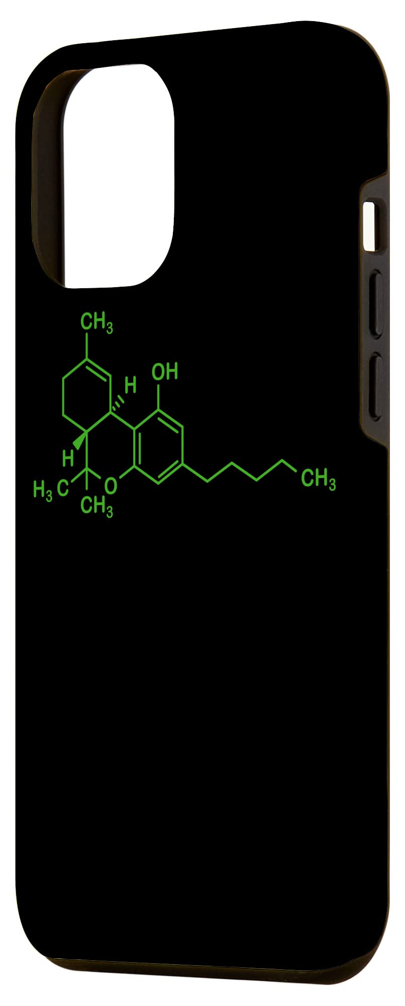iPhone 14 Pro Max THC Molecule Marijuana Funny Cannabis Weed Stoner Case