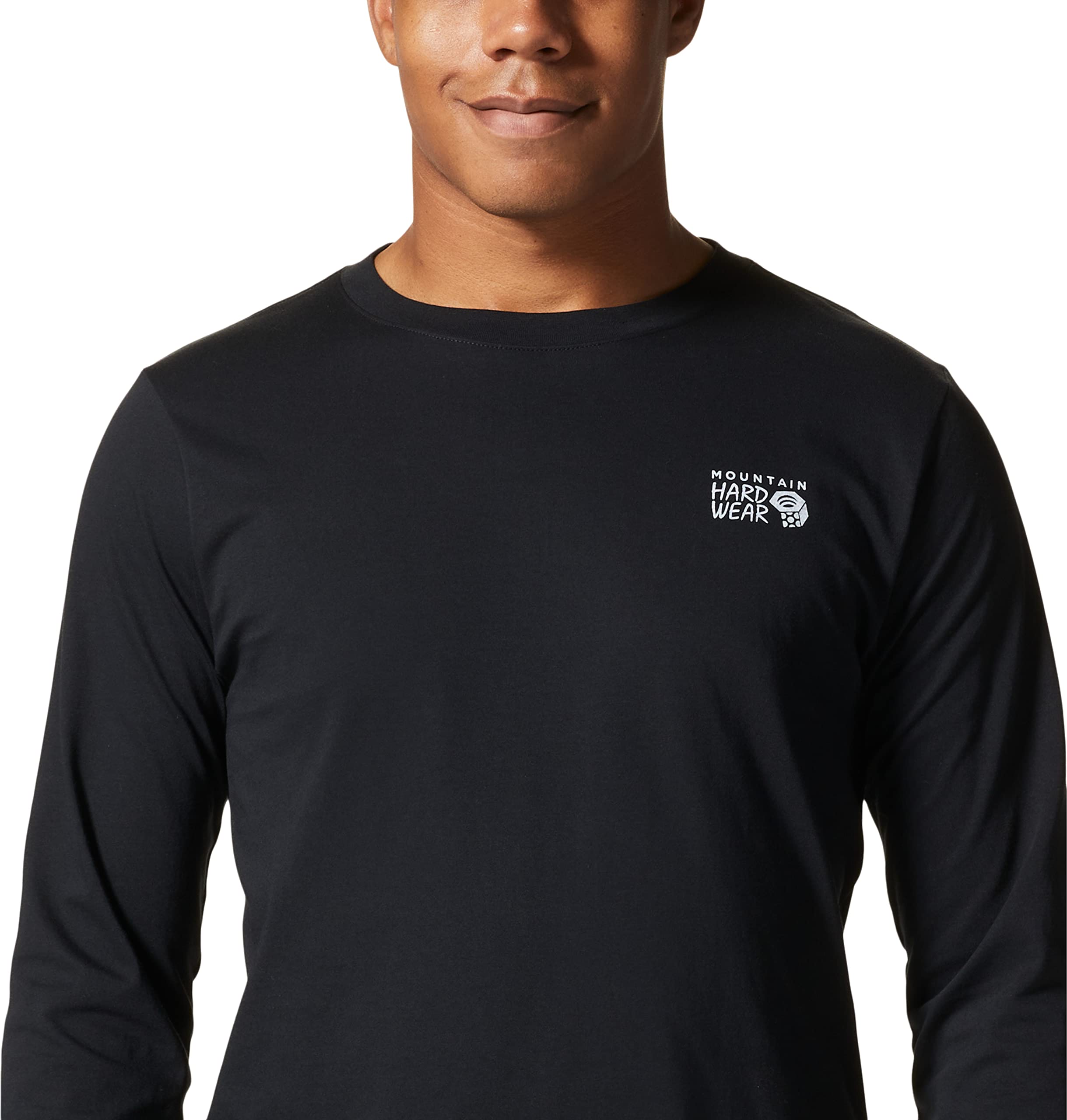 Mountain Hardwear Men's MHW Back Logo Long Sleeve, Dark Copper, Medium