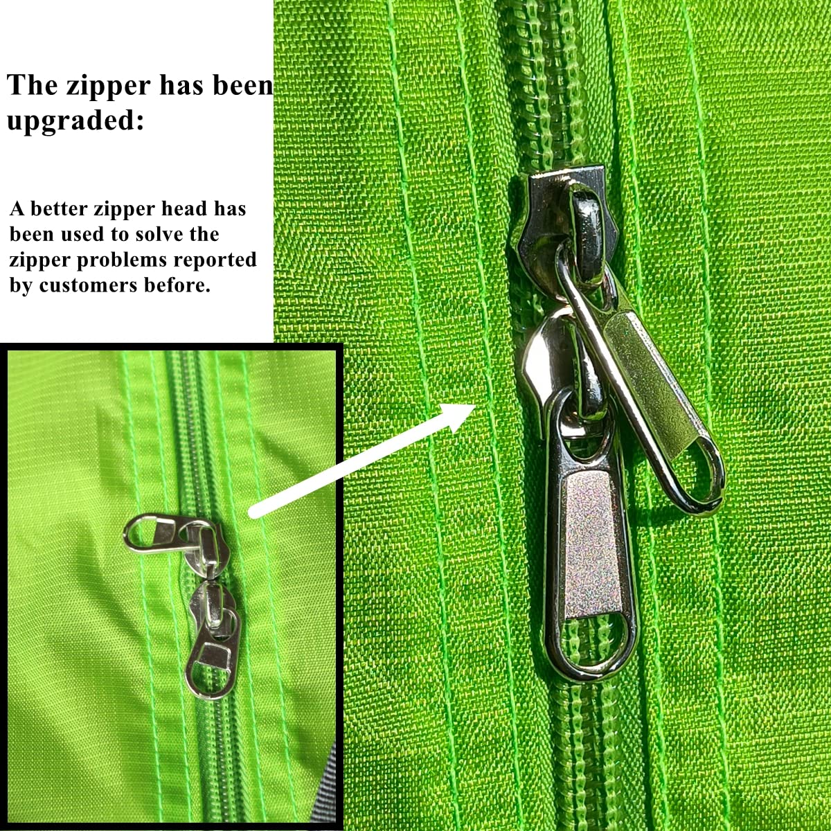 LOBOTOU 30" Extra Large Travel Luggage Duffel Bag Kayak Storage Carry Bag Waterproof Lightweight Nylon Moving Bag(Green)