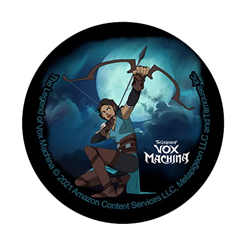 The Legend of Vox Machina Vex with Bow and Arrow PopSockets Swappable PopGrip