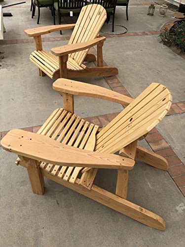 Rockler Adirondack Chair Plans with Templates β Easy-to-Build Classic Wooden Adirondack Chair - Includes Step-by-Step Instructions for Entire Construction Process β Made in USA