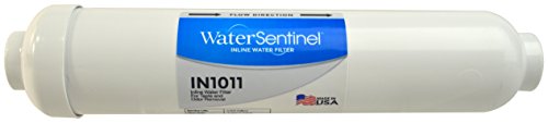 WaterSentinel Made in USA 10 Coconut Granular Activated Carbon (GAC) Inline Filter with Quick Connect WS-IN1011-2