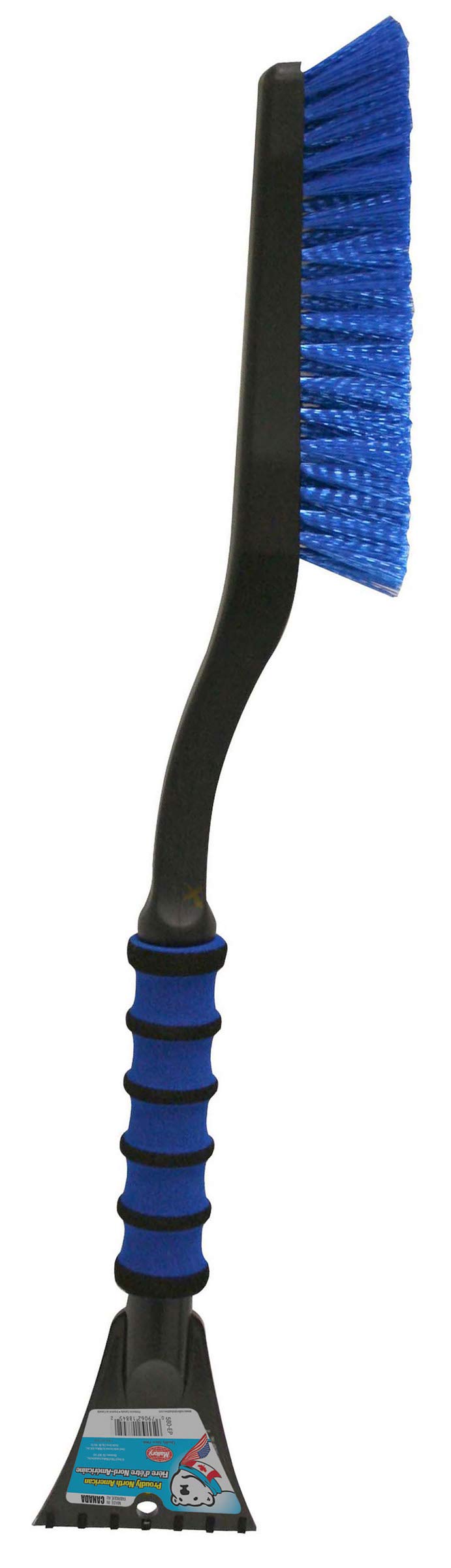 Snow Joe SJBLZD-LED 4-in-1 Telescoping Snow Broom + Ice Scraper (18-Inch) and Mallory 532 Cool-Force 26β Snowbrush with Ice Scraper