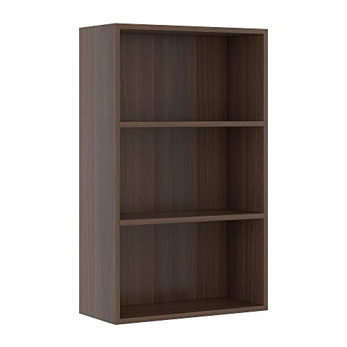WAHEY Bookcase, 3-Tier Adjustable Open Storage Shelf Display Bookshelf, HOFB001