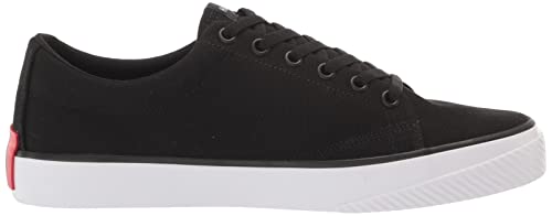 HUGO Full Canvas Lace up Sneaker Black Onyx