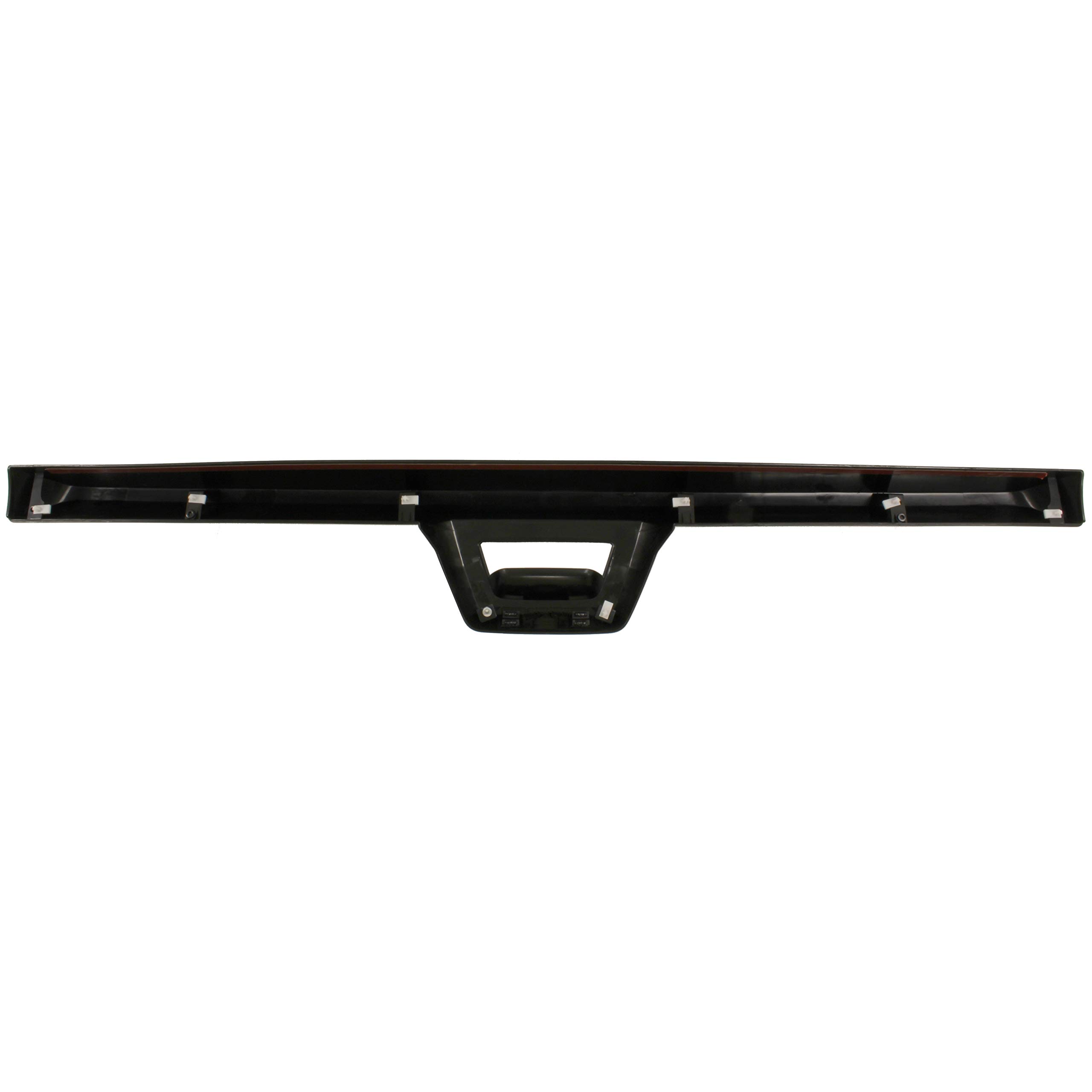 IAMAUTO 07201 Tailgate Cap Top Molding Lift Gate Trim Spoiler (Without Camera Hole) Textured Black for 2007 2008 2009 2010 2011 2012 2013 Chevrolet Avalanche and Cadillac Escalade EXT