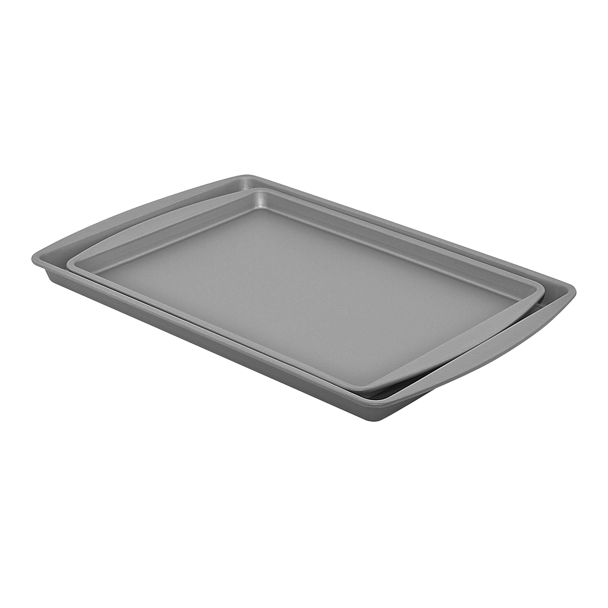 OvenStuff Small & Medium Cookie Pans, Gray, HG8081-AZ
