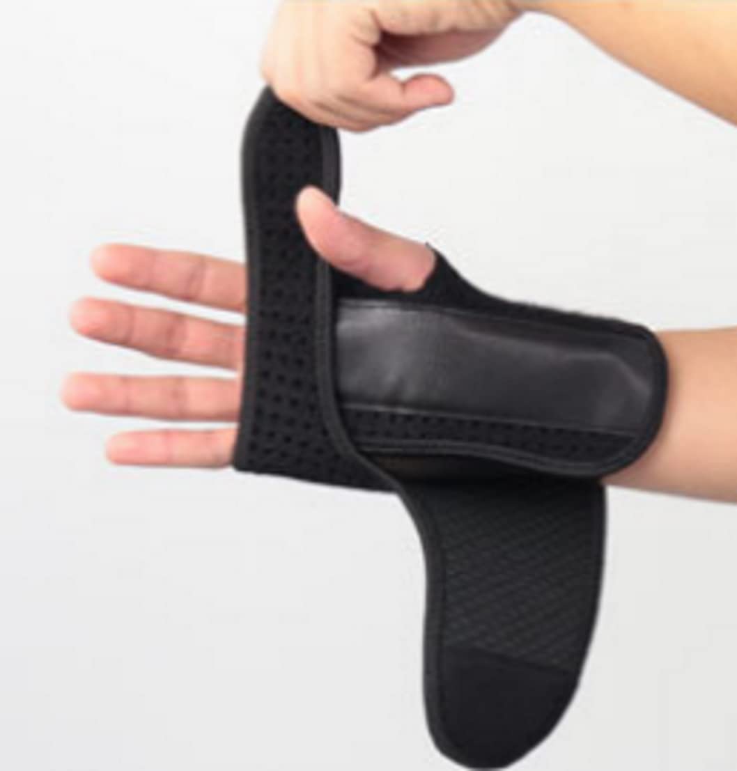 NiftyPlaza Wrist Brace, Wrist Support Strap Protector Gym Band Weight Equipment Workout Fitness Exercise Belt Adjustable Sport Protector Wrist Support (Right Hand)