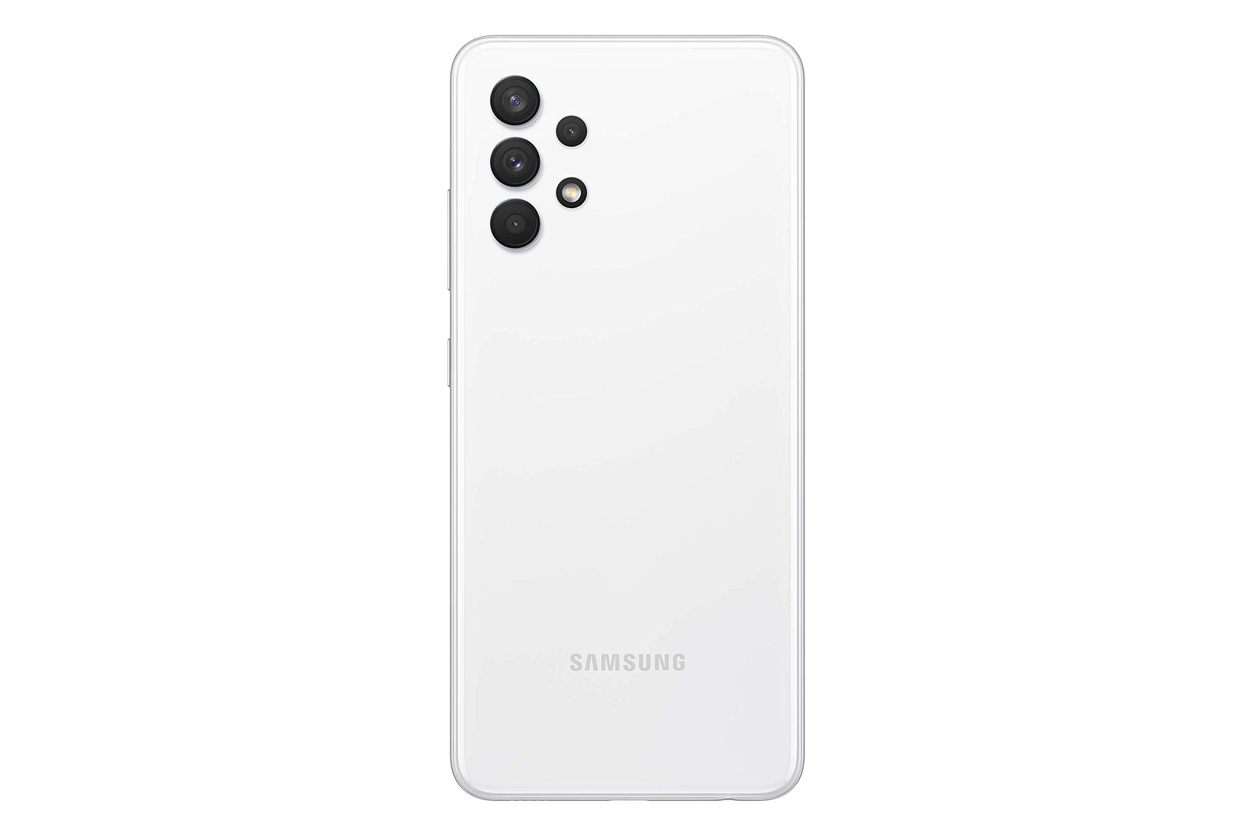 Samsung Galaxy A32 4G Dual A325F-DS 128GB 6GB RAM Factory Unlocked (GSM Only | No CDMA - not Compatible with Verizon/Sprint) International Version - Awesome White