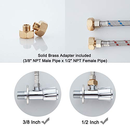 RODDEX Waterfall Bathroom Sink Faucet Solid Brass Glass One Handle Single Hole Basin Vanity Bathroom Faucet, Short,Brushed Nickel