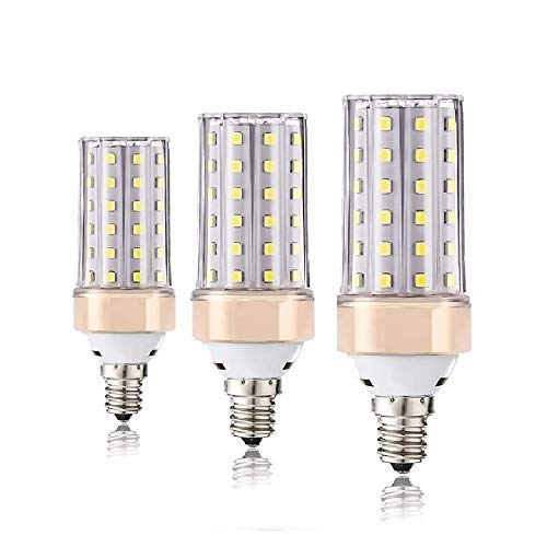 ILAMIQI E12 LED Bulbs Dimmable,10W LED Light Bulbs,100 Watt Equivalent,Neutral White 4000K LED Chandelier Bulbs, Ceiling Fan,Decorative Candle Base, Pack of 3