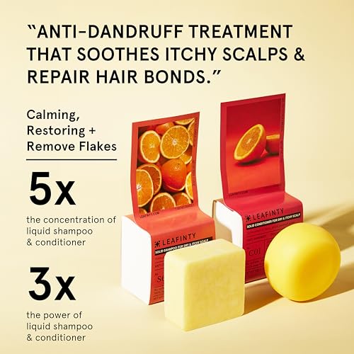 Solid Shampoo and Conditioner Bar Set for Blondes & Silver Hair - Natural | Eco-Friendly | pH Balance | Vegan, 3.52oz