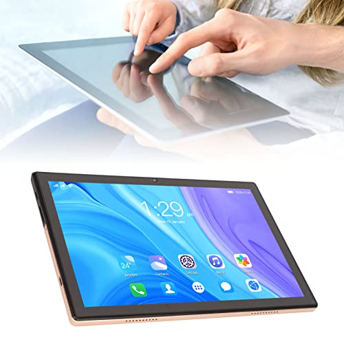 Pomya HD 10 Inch Tablet, 4G Calling Tablet,6GB RAM 128GB ROM,8800mAh Battery,Dual Camera Tablet, Kids Friemds