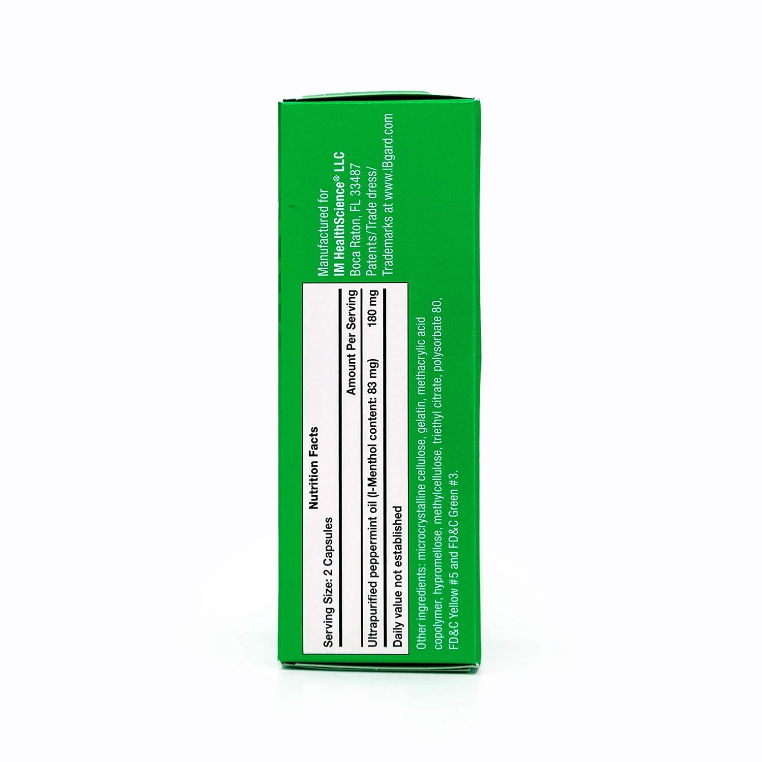 IBgard Gut Health Supplement, Peppermint Oil Capsules for Abdominal Comfort, 48 Capsules (Packaging May Vary)