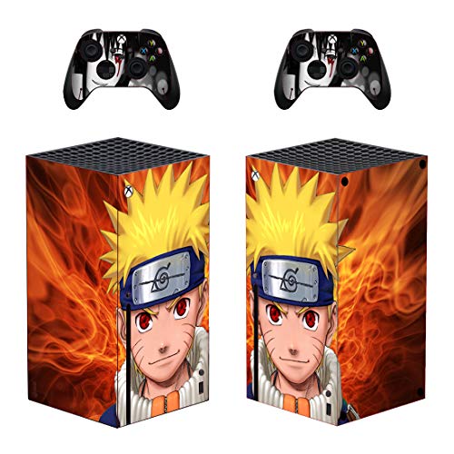 KAJAL MANI Vinyl Skin Sticker Decal Wrap for X-box-One-Series X Console Skin Set Shinobi Anime