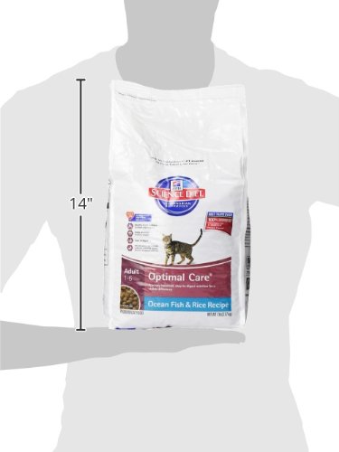 Hill'S Science Diet Adult Dry Cat Food, 7-Pound Bag