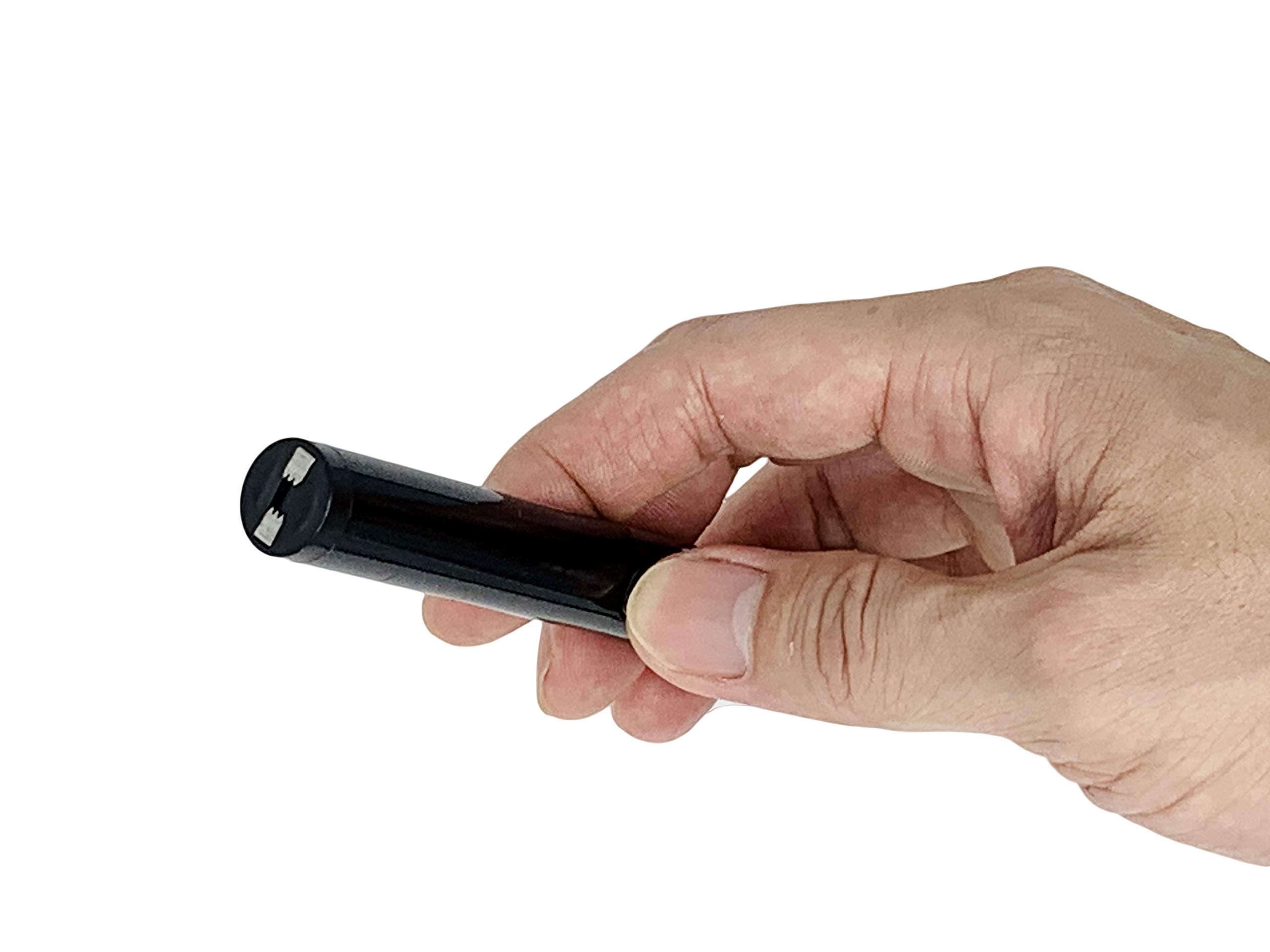 JC UNIVERSAL - Pen Style High Power Stun Gun Self Defense Protection Tool in Black, USB Rechargeable