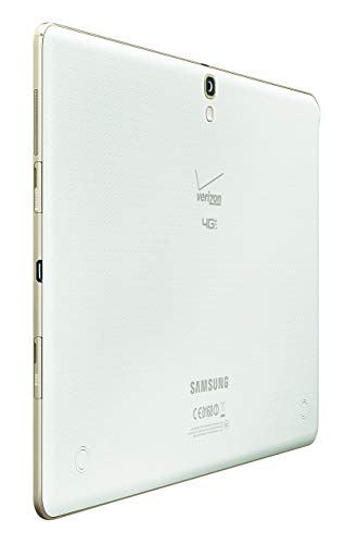 Samsung Galaxy Tab S 10.5 LTE Tablet, 16GB, WIFI + Verizon - Dazzling White (Renewed)