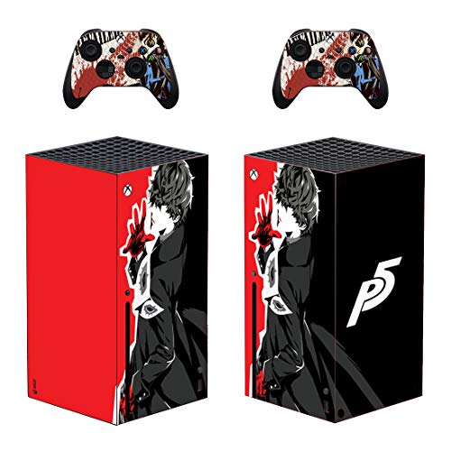 KAJAL MANI Vinyl Skin Sticker - Phantom Thief of Hearts - Decal Wrap for X-box-One-Series X Console Skin Set Online Game