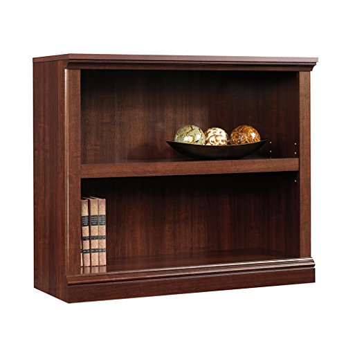 Sauder Heritage Hill Lateral File - Classic Cherry Finish & 2-Shelf Bookcase, Select Cherry Finish