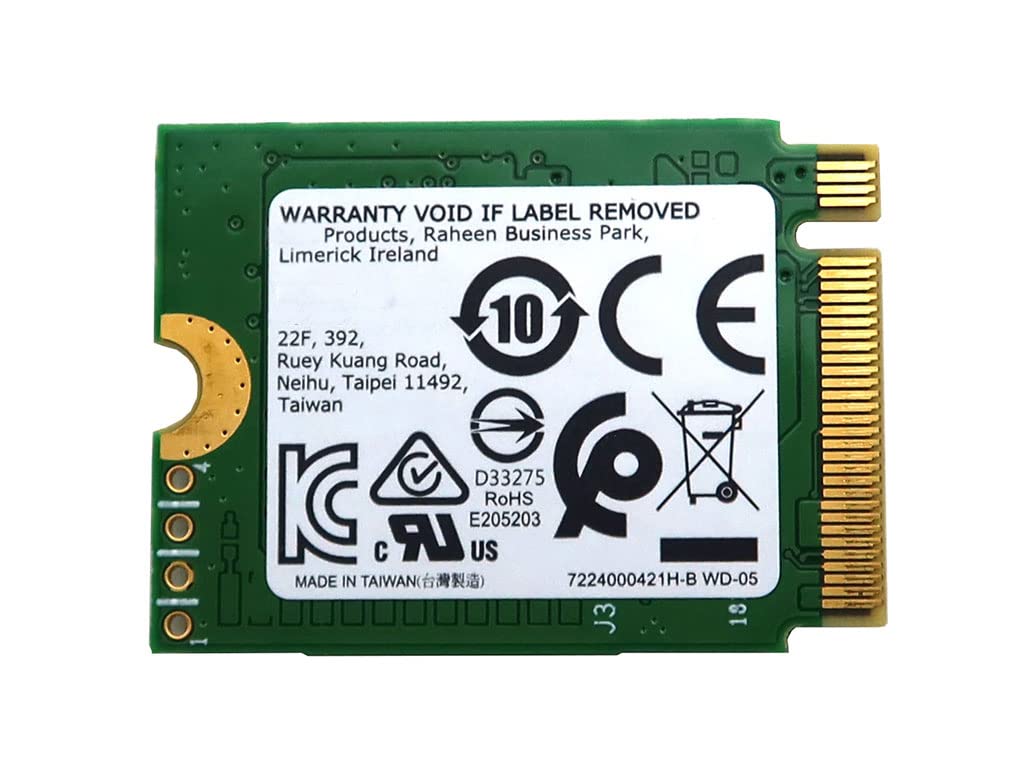 Solid State Drive R3CDK 0R3CDK TW-0R3CDK Compatible Replacement Spare Part for Lite-On CL1-3D128-Q11 128GB M.2 2230 NVMe PCIE Gen3 x4 SSD