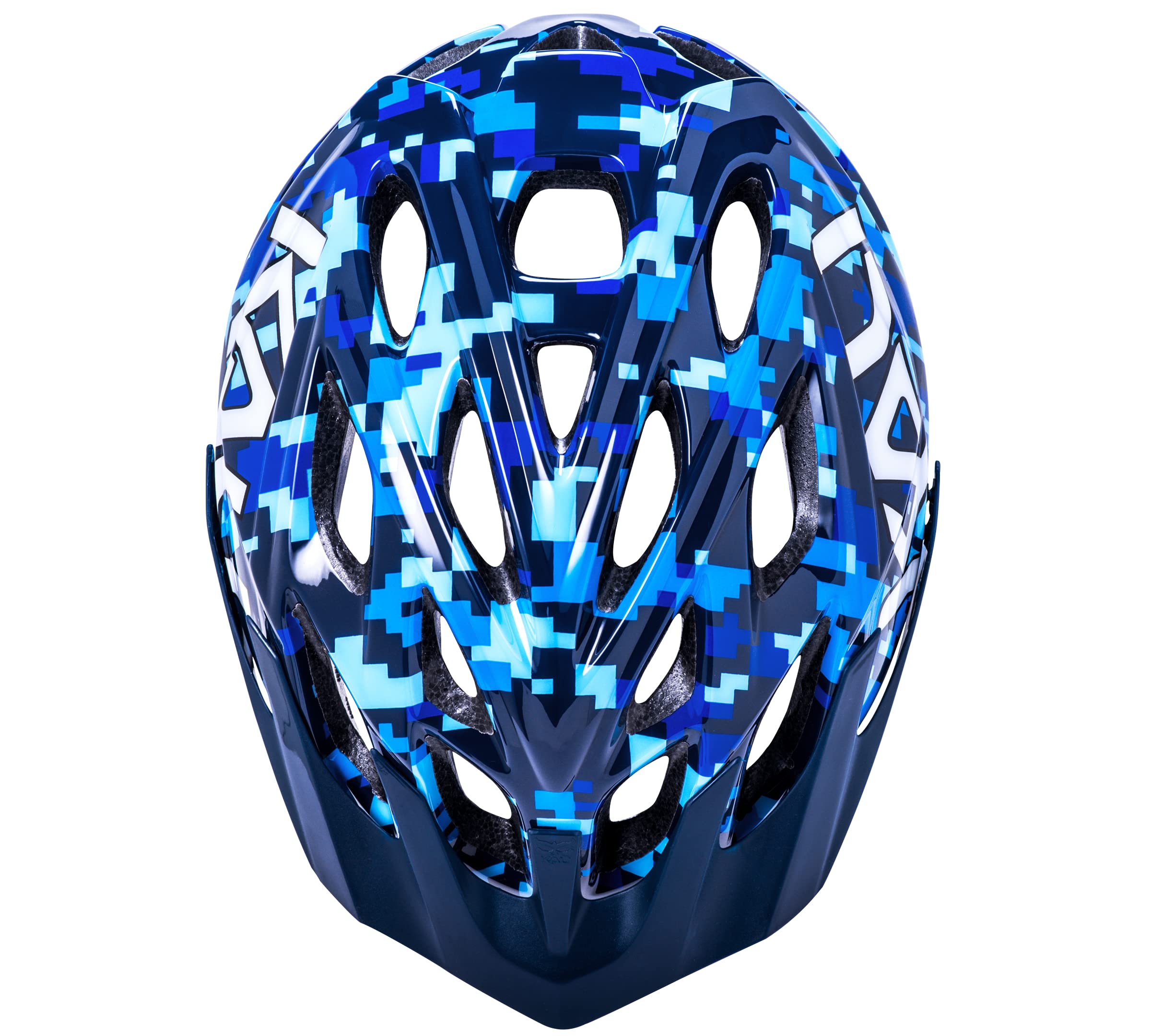Kali Protectives Chakra Youth Bicycle Helmet; Mountain in-Mould Mountain Bike Helmet Equipped with an Integrated Visor; Dial Fit Closure System; with 21 Vents
