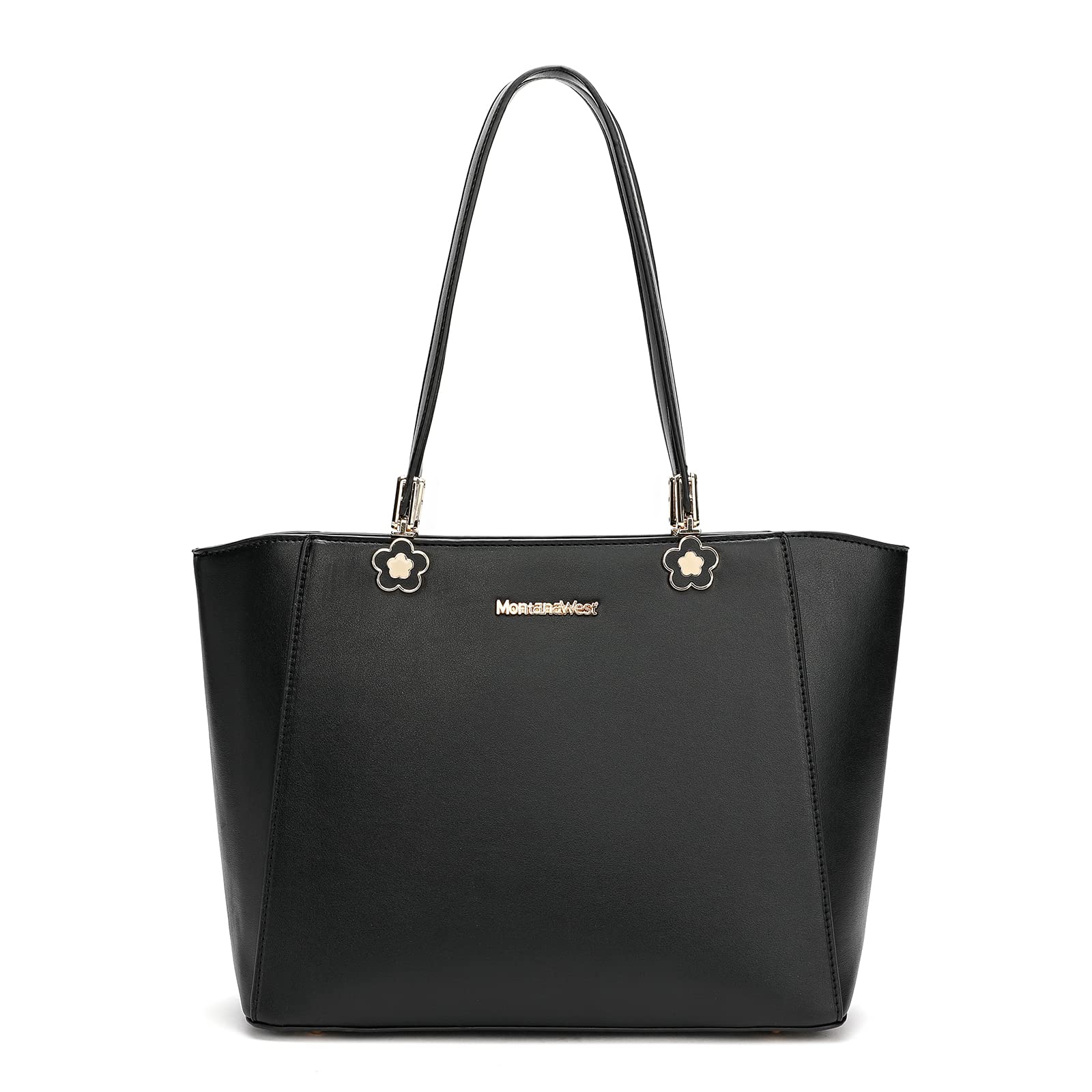 Montana West Large Handbags for Women Tote Bag with Zipper Top-handle Shoulder Bag MWC-090